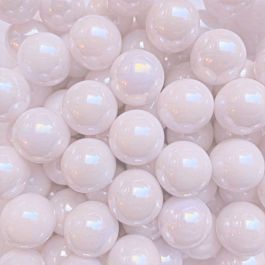 Glasmurmel 16mm - Rosa Perle der murmelprinz